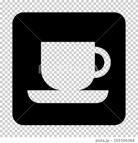 Filled style icon representing information, cafe - Stock Illustration ...