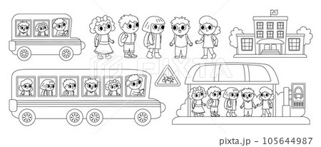 Black And White School Bus Clipart School Bus Clipart Black White