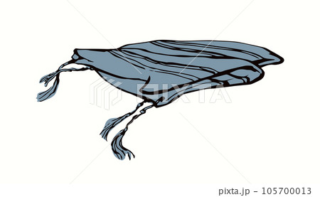 Vector drawing. Jewish clothing tzitzitのイラスト素材 [105700013] - PIXTA