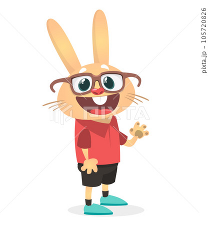 Cartoon Smart Rabbit Reduce, Reuse, Recycle With Liam, The Smart