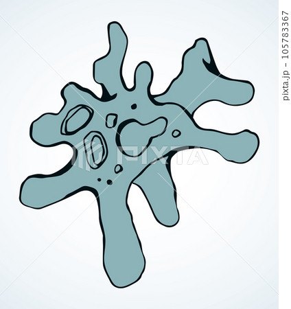Amoeba Cartoon Drawing