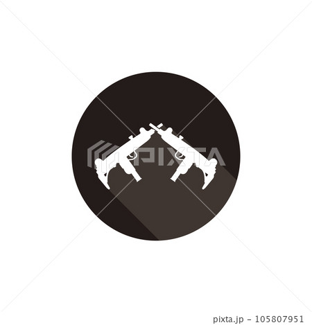 uzi icon vectorのイラスト素材 [105807951] - PIXTA