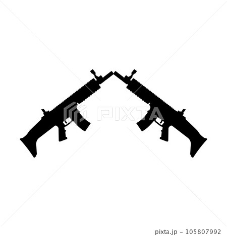 scar gun icon vectorのイラスト素材 [105807992] - PIXTA