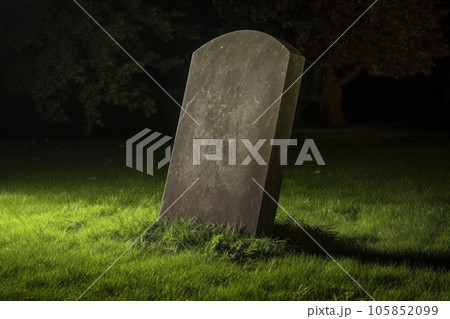 Old Blank Tombstone
