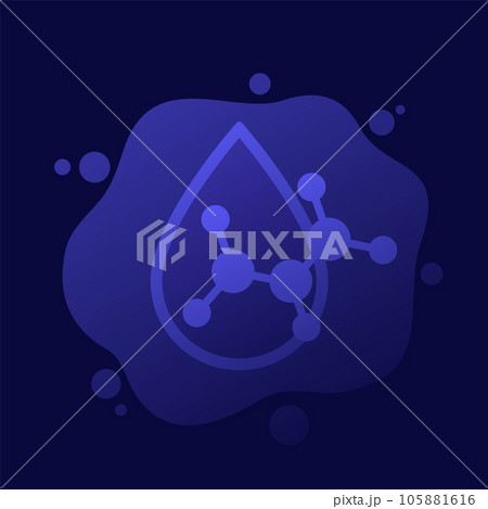 Acid drop icon, vector designのイラスト素材 [105881616] - PIXTA