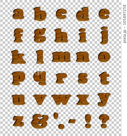 3D Font Pack 4 [Alphabet/sml//Three-dimensional... - Stock Illustration ...