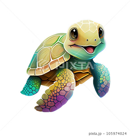Cute Sea Turtles Clip Art
