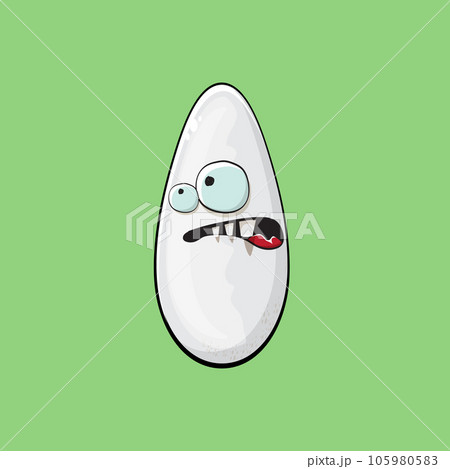 Rice character. Cartoon rice grain characters...のイラスト素材 [105980583] - PIXTA