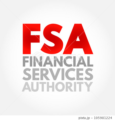 FSA Financial Services Authority -...のイラスト素材 [105981224] - PIXTA