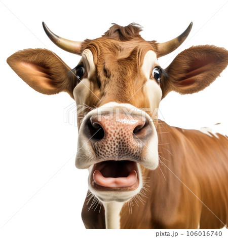 Surprised Cow