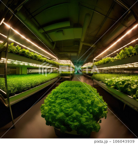 Revolutionary Air-Dynaponics Farming Below Groundのイラスト素材 [106043939 ...