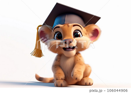 Lion Cub Graduateのイラスト素材 [106044906] - PIXTA