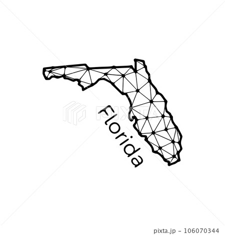 Florida State Map Outline