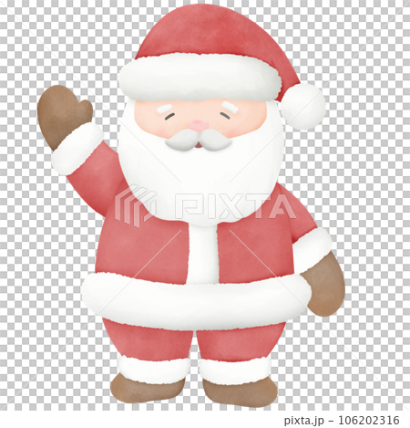 Santa Claus illustration, mascot or character...のイラスト素材 [106202316] - PIXTA