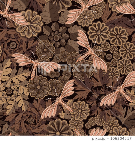 Camo Moth With Pattern