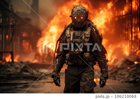 Fire Apocalypse Background