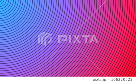 A pattern of curves with alternating color...のイラスト素材 [106220322] - PIXTA