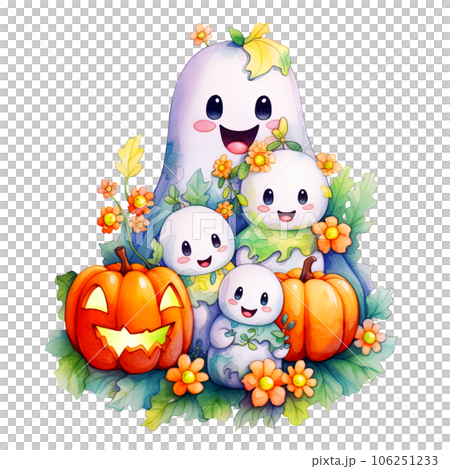 Happy Halloween Ghost Clip Art