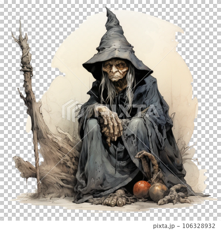 scary monster in dark room - Stock Illustration [106328932] - PIXTA