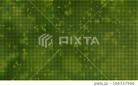 Halftone dots abstract digital technology green...のイラスト素材 [106337986 ...