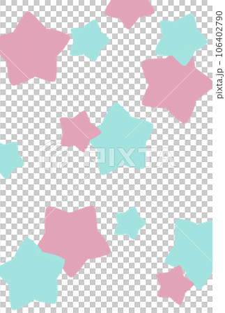 Star postcard [red/light blue] - Stock Illustration [106402790] - PIXTA