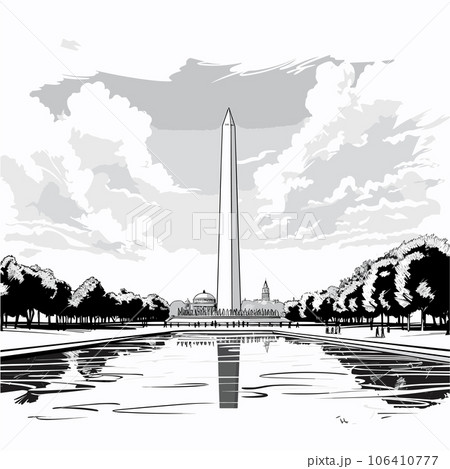 Washington Monument Vector