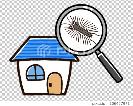 Gejigeji that occurred at home - Stock Illustration [106437971] - PIXTA