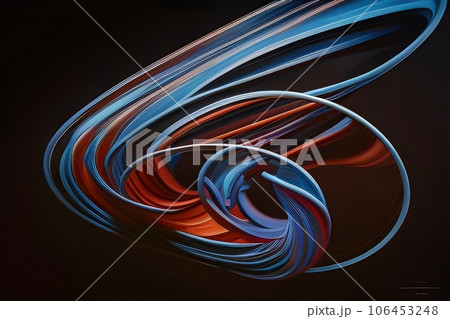 Abstract Helix Illustrationのイラスト素材 [106453248] - PIXTA
