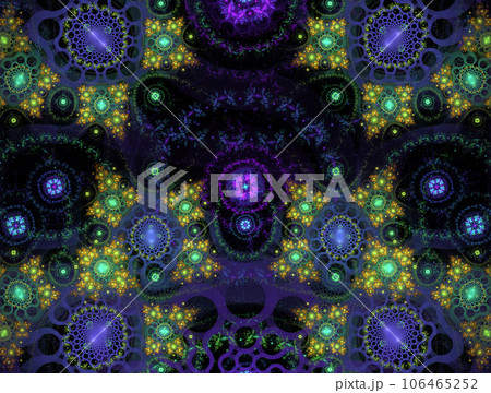 Imaginatory fractal abstract background Imageのイラスト素材 [106465252] - PIXTA