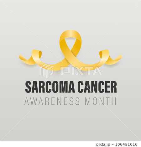 Sarcoma, Bone Cancer Banner, Card, Placard with...のイラスト素材 [106481016 ...