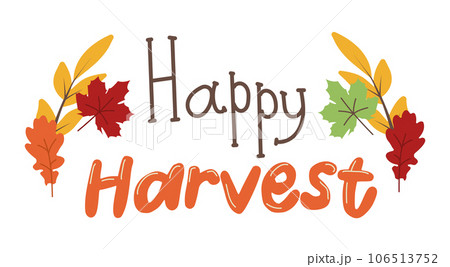 Happy Harvest Clipart