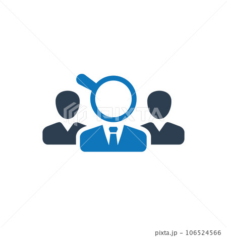 Recruitment, Target Audience Iconのイラスト素材 [106524566] - PIXTA