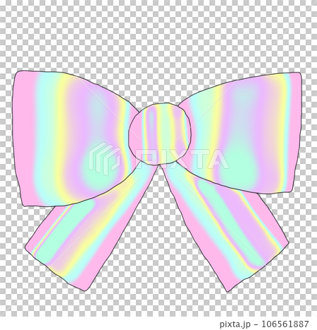 pink aurora ribbon - Stock Illustration [106561887] - PIXTA