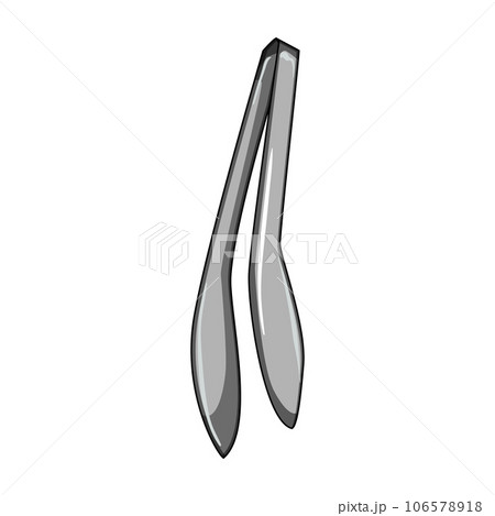 tong tongs hand cartoon vector illustrationのイラスト素材 [106578918] - PIXTA