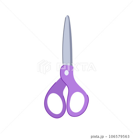 tailor scissor cartoon vector illustrationのイラスト素材 [106579563] - PIXTA