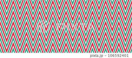 Red and mint seamless pattern. Candy cane...のイラスト素材 [106592401] - PIXTA