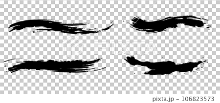 Analog touch material: brush texture ink ink... - Stock Illustration ...