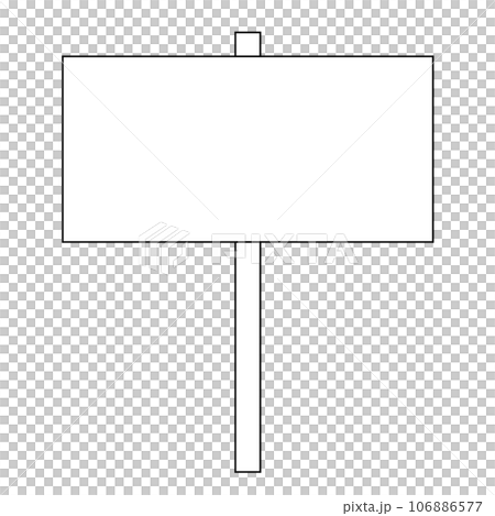 Diagrams of placards, bulletin boards,... - Stock Illustration ...
