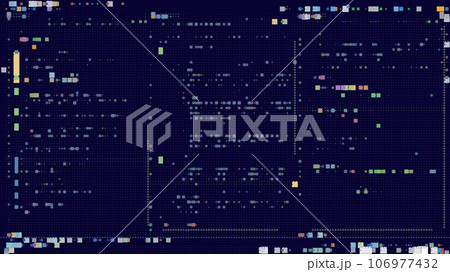 Programming console with dark background....のイラスト素材 [106977432] - PIXTA