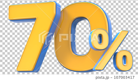 golden letter 70 in goldのイラスト素材 [107003417] - PIXTA