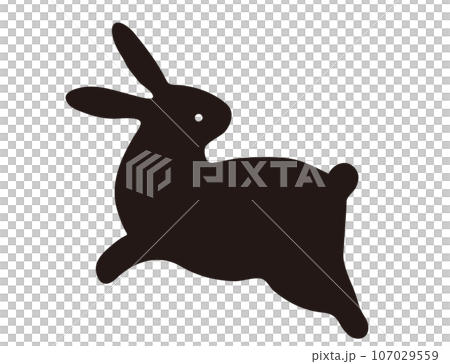 Simple and cute rabbit icon illustration - Stock Illustration ...