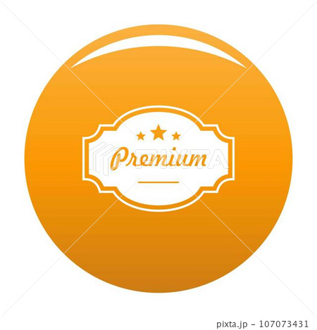 Best premium label icon. Simple illustration of...のイラスト素材 [107073431 ...