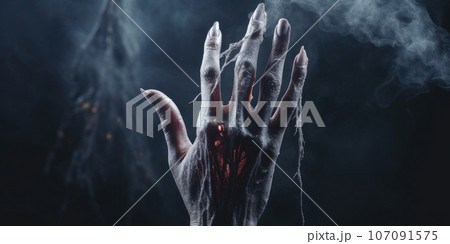 Decaying vampire hand, withered by daylight...のイラスト素材 [107091575] - PIXTA