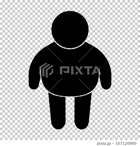 Fat Person Logo Man Icon Fat Stock Images Search Stock Images On