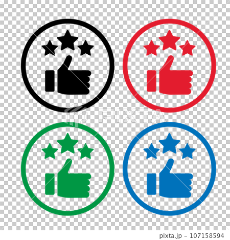 Good mark icon illustration set - Stock Illustration [107158594] - PIXTA