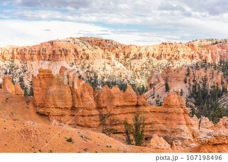 Bryce Canyon National Park at daytime in Utah, USAの写真素材 [107198496] - PIXTA
