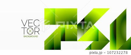 Minimalist elegance - lines, squares, triangles...のイラスト素材 [107232278 ...