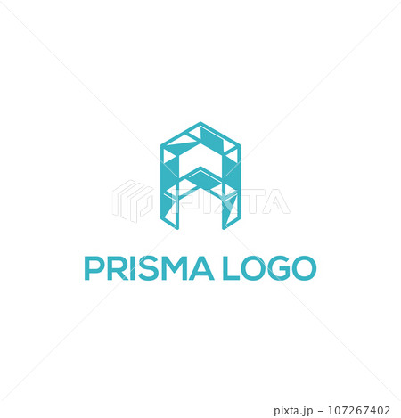 Letter A for Prism logo design conceptのイラスト素材 [107267402] - PIXTA