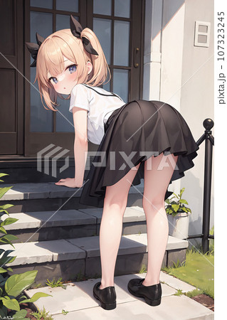 お尻を向ける [AI生成画像]のイラスト素材 [107323245] - PIXTA