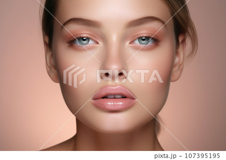 European fashion model portraitのイラスト素材 [107395195] - PIXTA